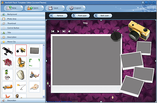Flash Template Editor Edit And Create Your Own Flash Templates With Ease 